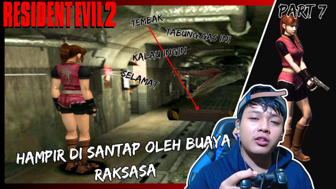 Resident Evil 2 Playstation 1 Gameplay INDONESIA | Claire Redfield ...