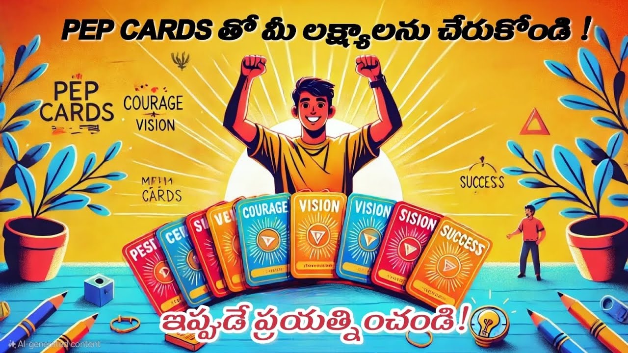PEP CARDS తో ప్రేరణ ఎలా పొందాలి? పూర్తి వివరాలు!How to Get Inspired ...