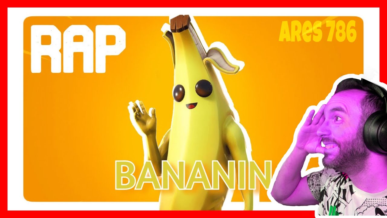 🍌 El RAP del BANANIN en FORTNITE 2021 (oficial teaser 1) - Ares 786 ...