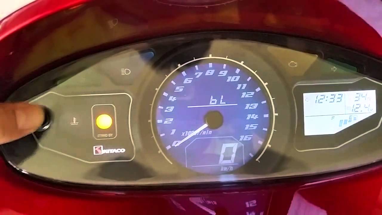 kitaco speedometer for pcx - YouTube