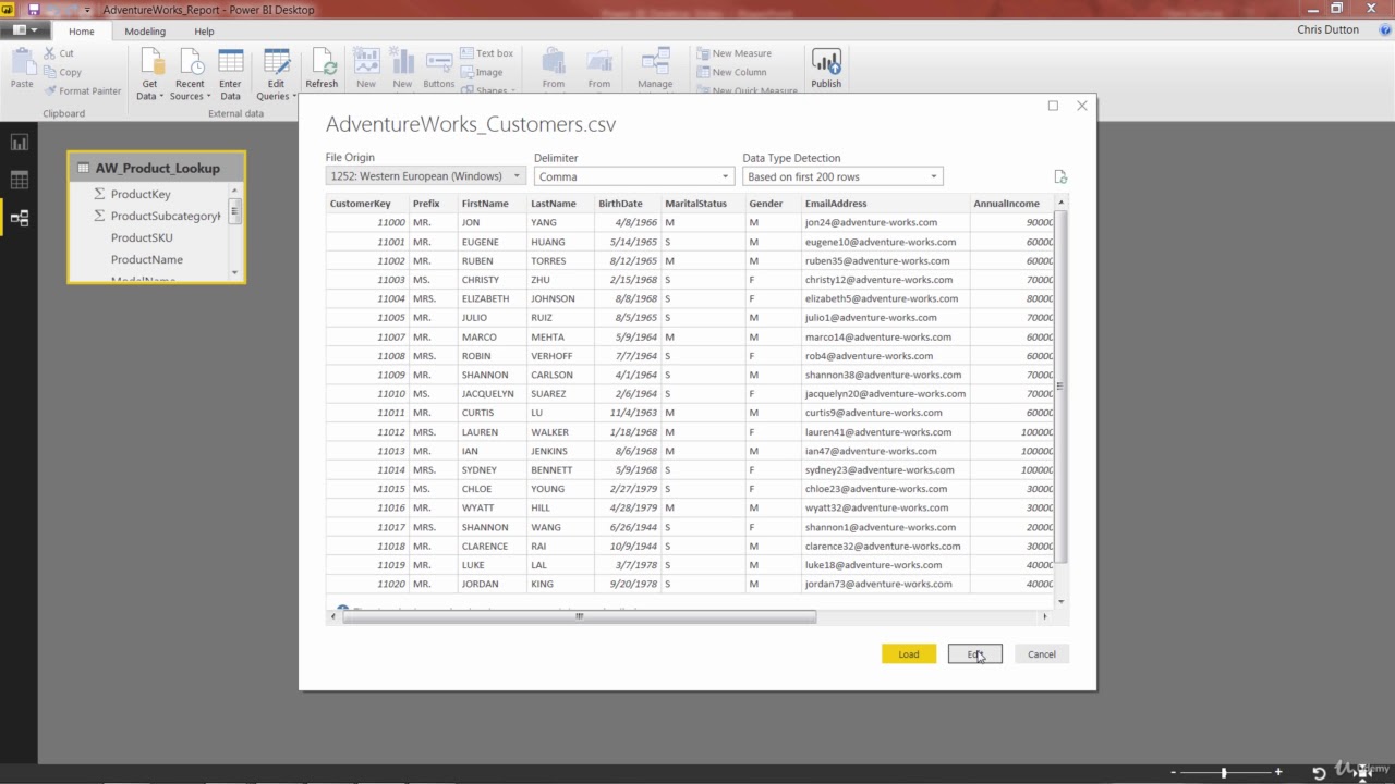 Microsoft Power BI - Up & Running With Power BI Desktop : Text-Specific ...
