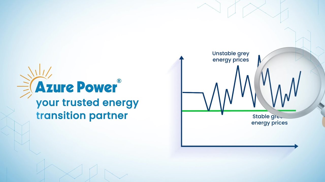 Transition to 100% clean energy with Azure Power. - YouTube