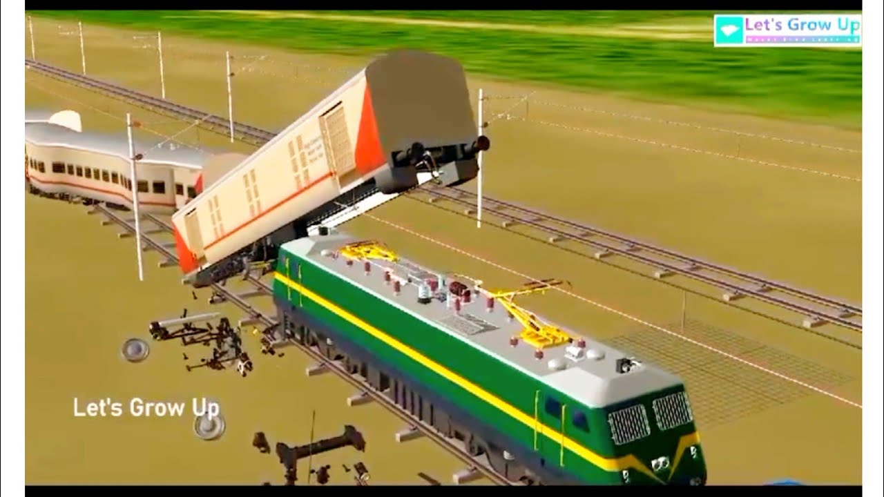 Kanchanjunga Express Train Accident Explained 3D Animation - YouTube