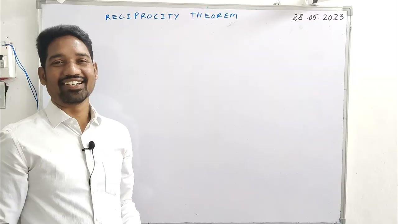 reciprocity theorem in telugu||network analysis||ushendra's engineering tutorials - YouTube