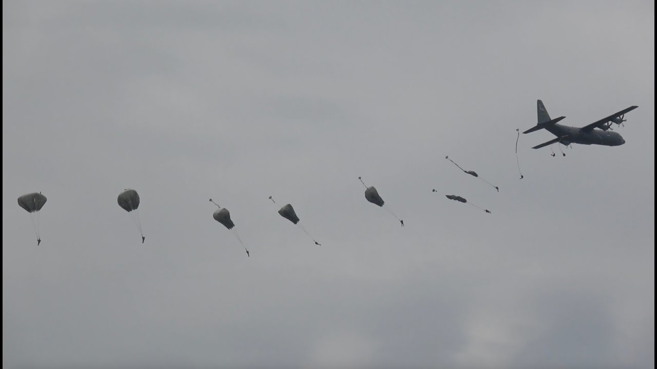 Jump Master Training At Sicily Drop Zone At Ft. Bragg North Carolina ...