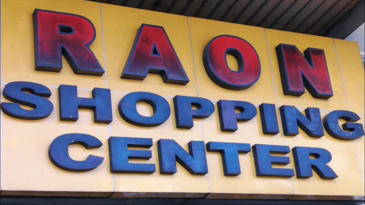 RAON Shopping Center | Quiapo, Manila - YouTube