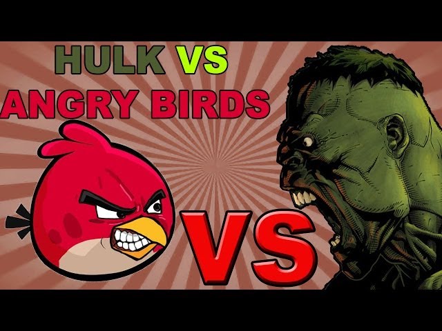 Angry Birds Hulk