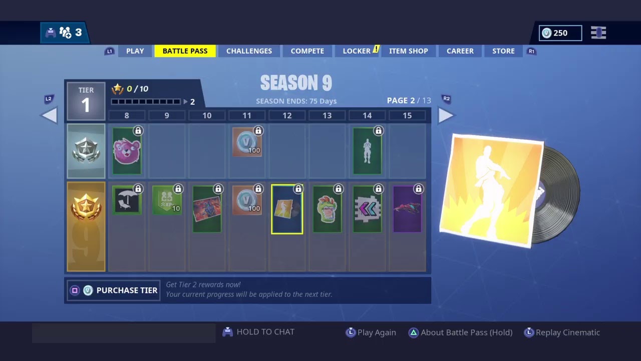 *NEW* SEASON 9 BATTLE PASS - YouTube