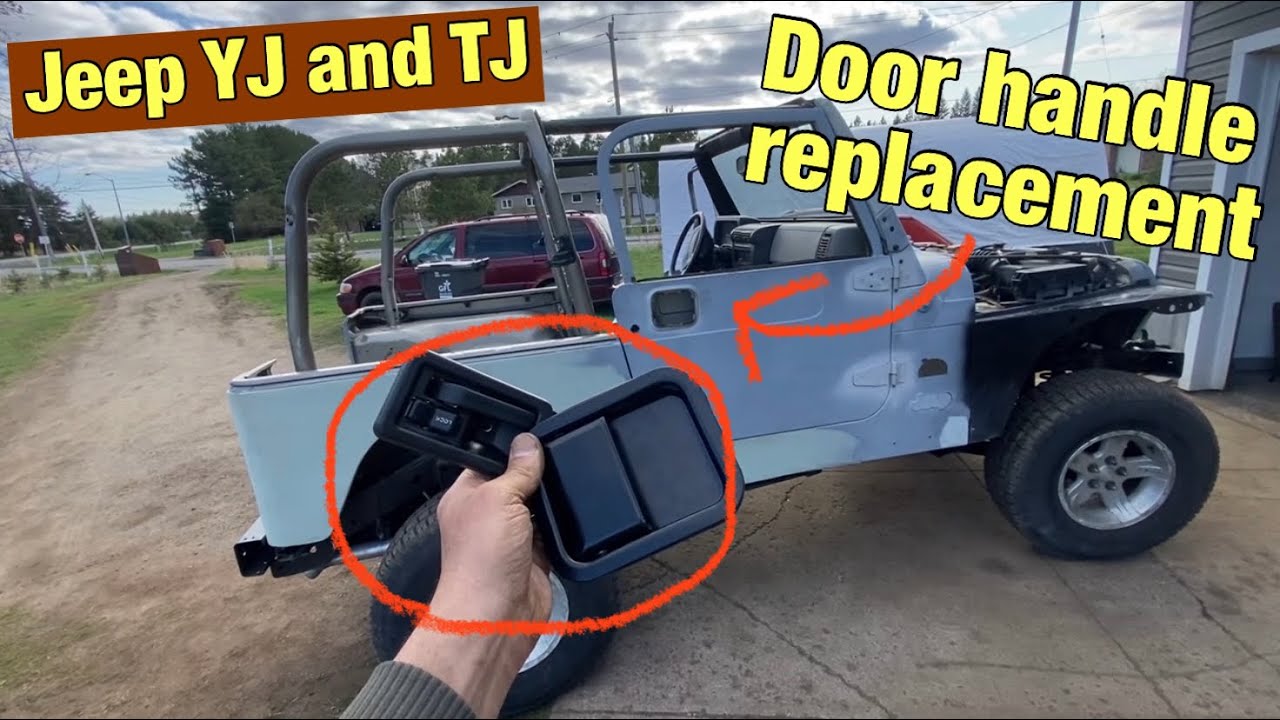 Jeep TJ door handle replacement (step-by-step) - YouTube