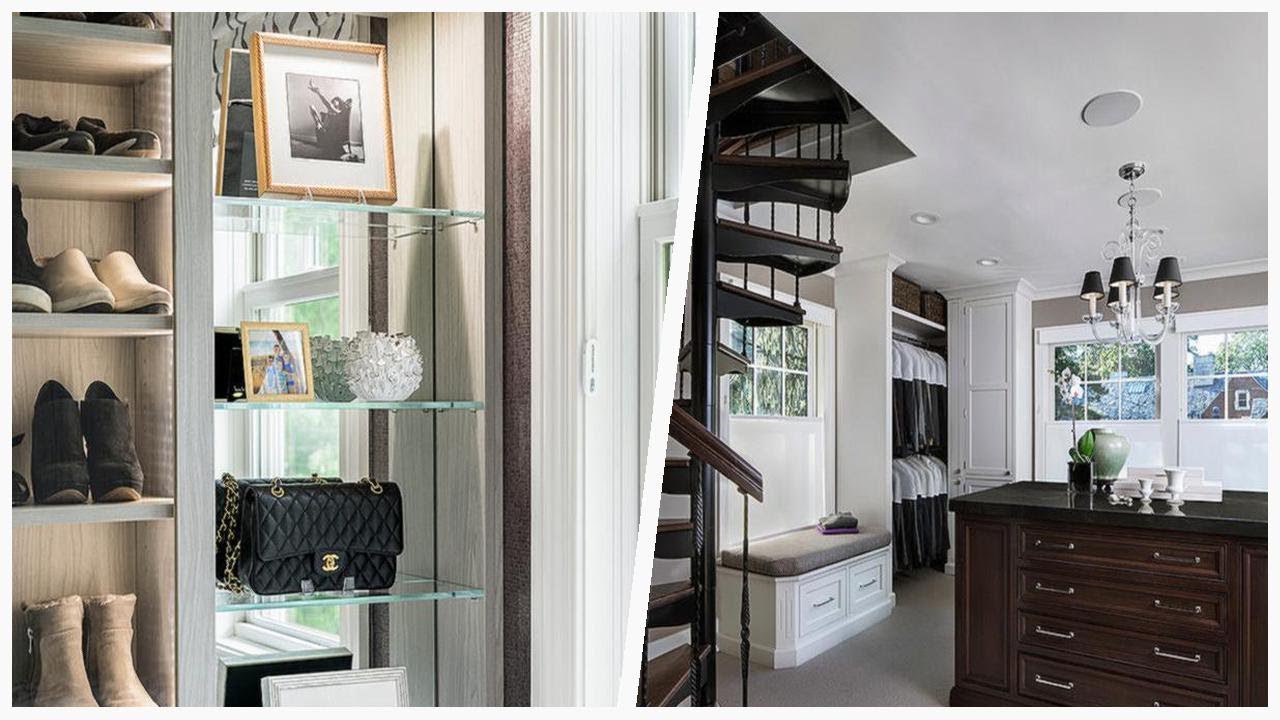 75 Gray Floor Closet With Recessed-panel Cabinets Design Ideas You'll ...