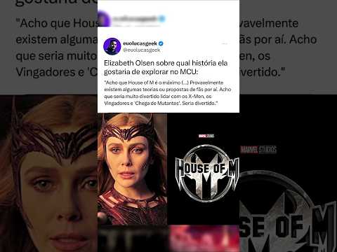 Elizabeth Olsen Wants Scarlet Witch’s House of M Story in MCU #shorts #marvel #wanda #elizabetholsen