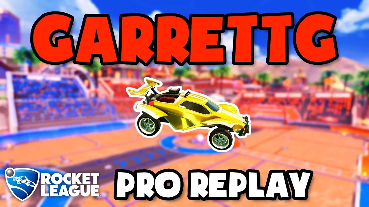 GarrettG Pro Ranked 2v2 #108 - Rocket League Replays - YouTube