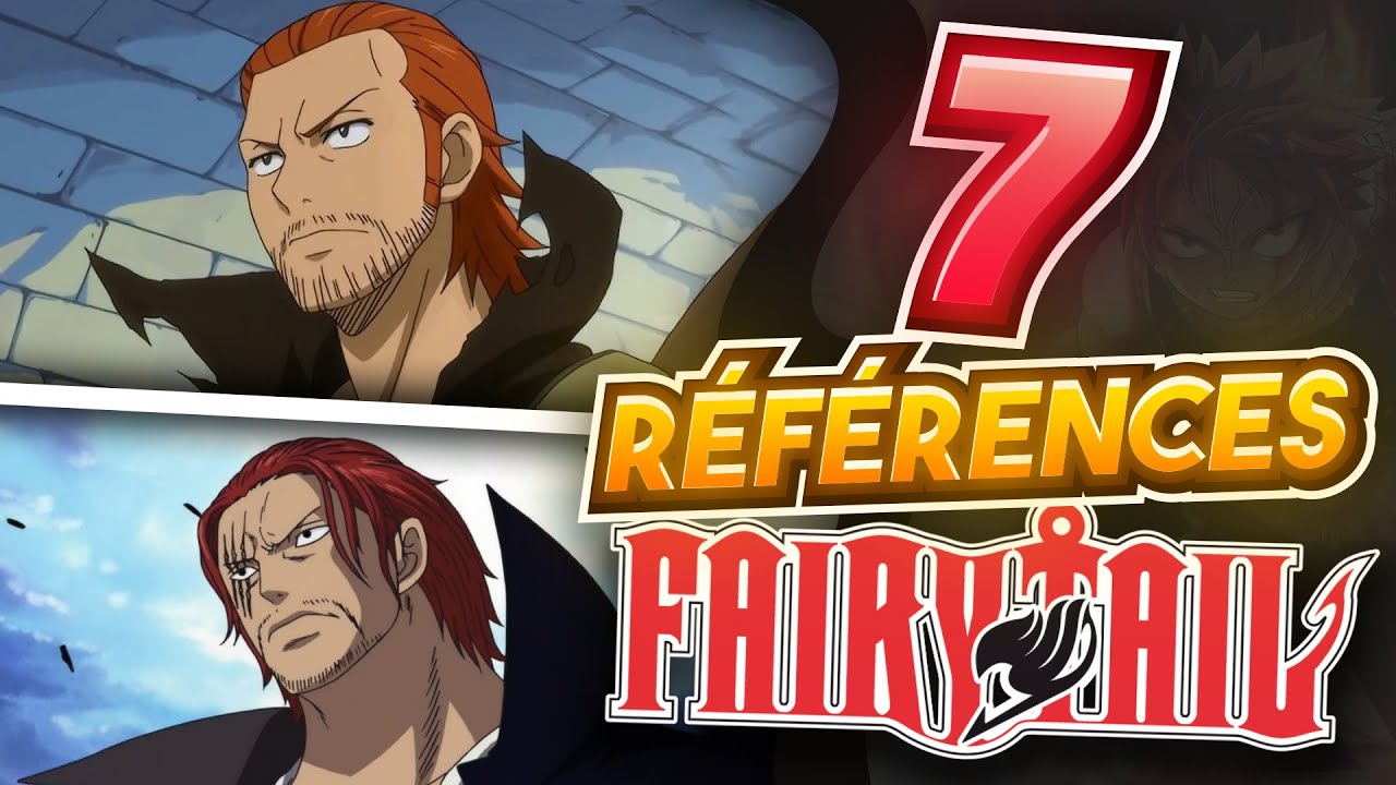 7 RÉFÉRENCES dans FAIRY TAIL pour d'autres OEUVRES ! - YouTube