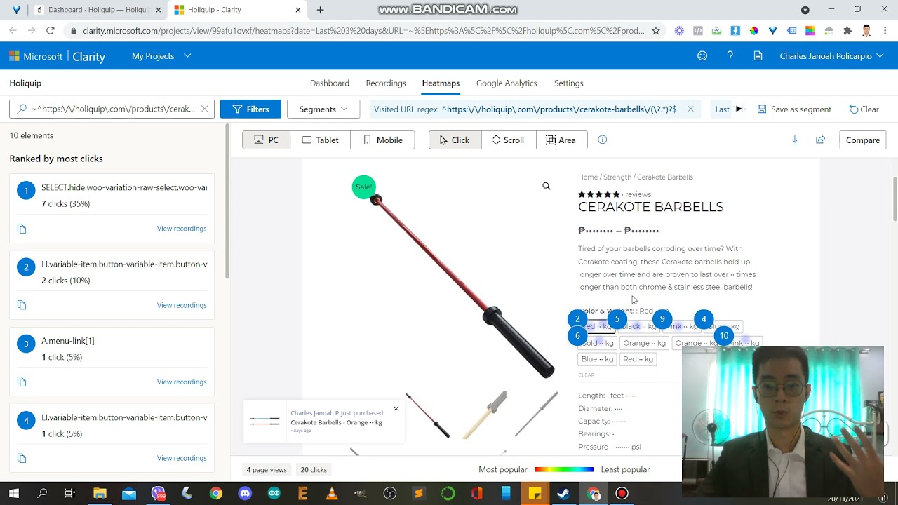 How to Use Microsoft Clarity Website Click Heatmaps - YouTube