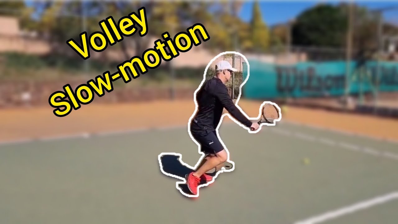 Backhand Volley, Super Slow-motion 🔥 - YouTube