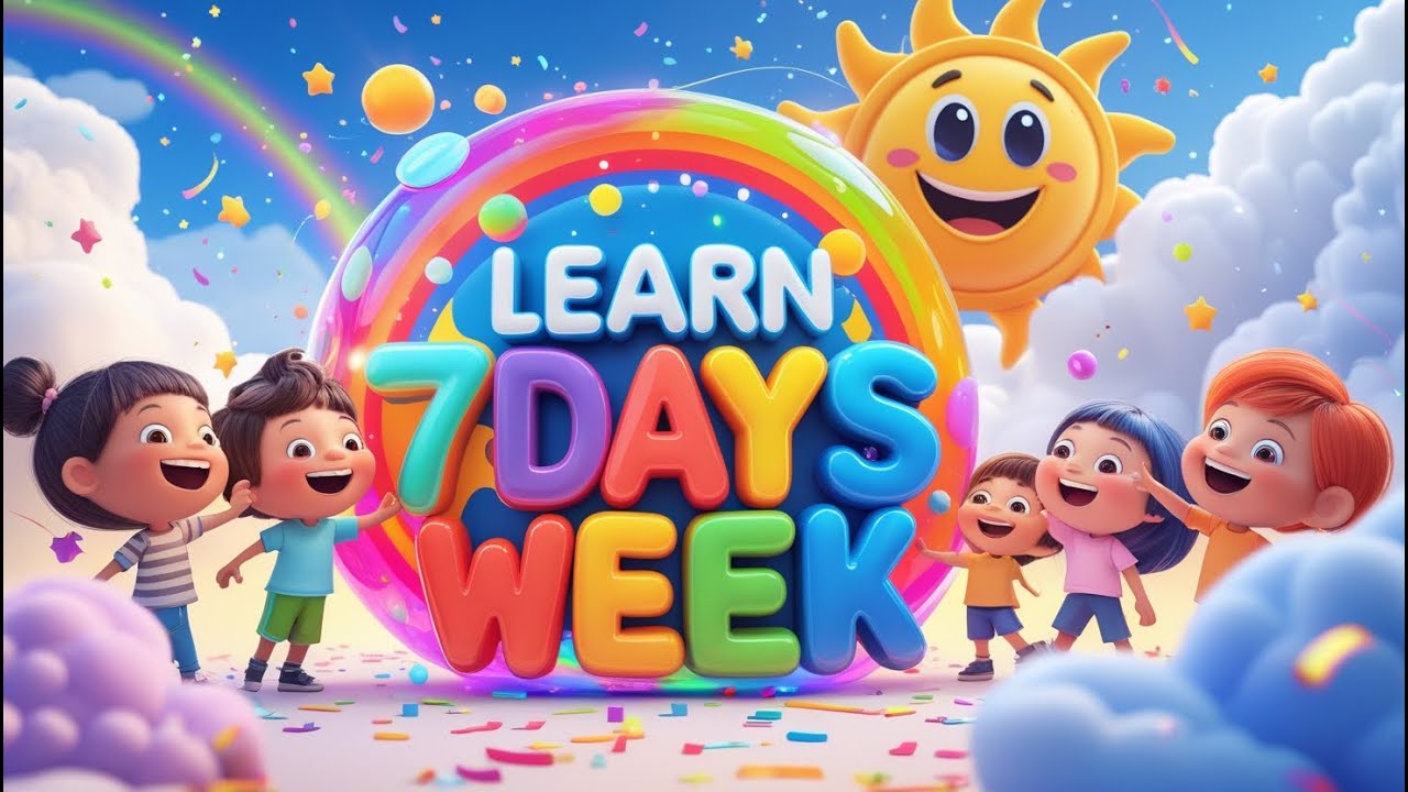 “Learn Days of the Week 🗓️ | Fun & Easy Weekday Song for Kids ...