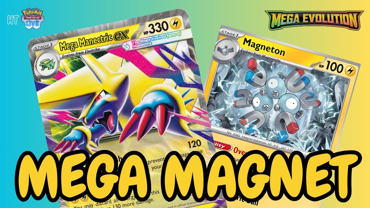 [PTCG Live] Mega Evolution! New Electric Lightning Deck! Manectric ...