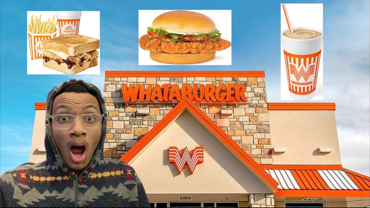 My First Time Ever Trying Whataburger!! - YouTube