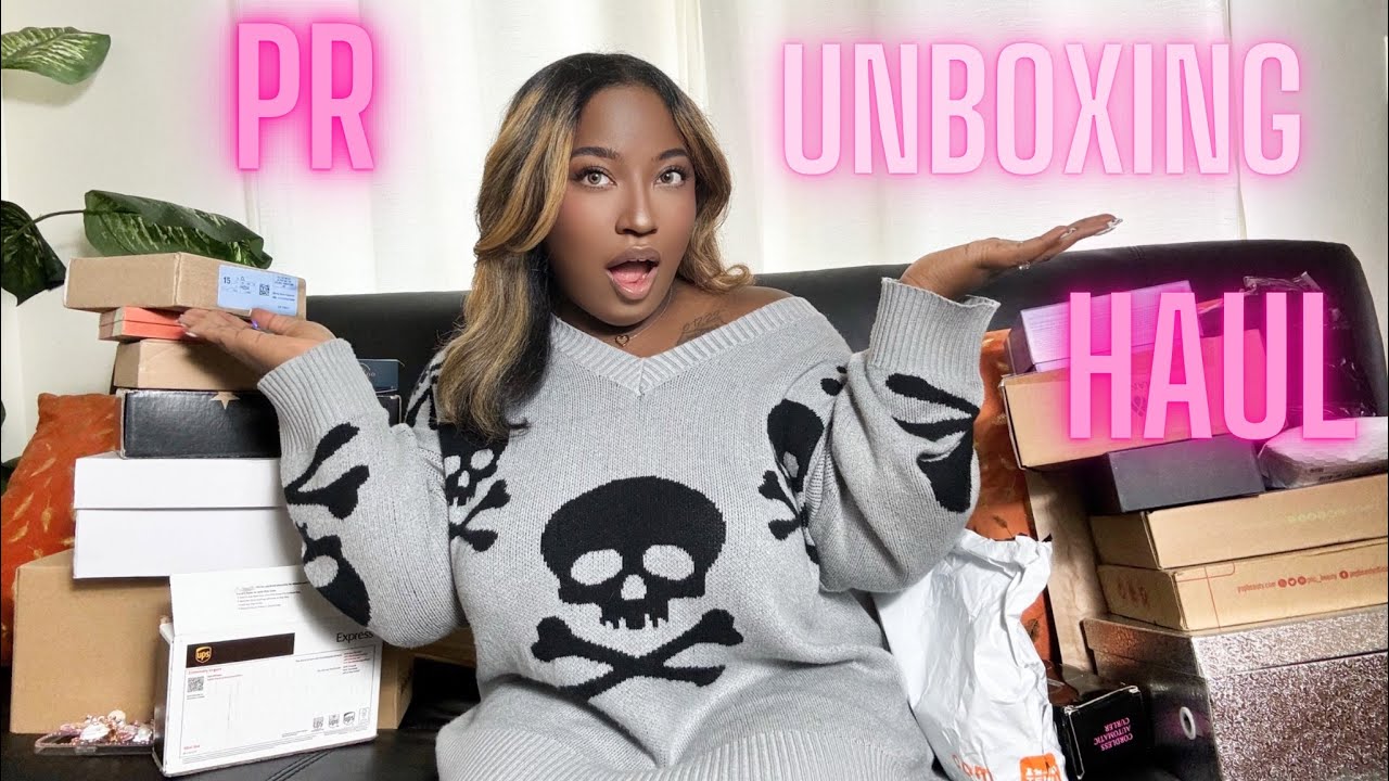 PR Unboxing Haul: YOU DONT WANT TO MISS - YouTube