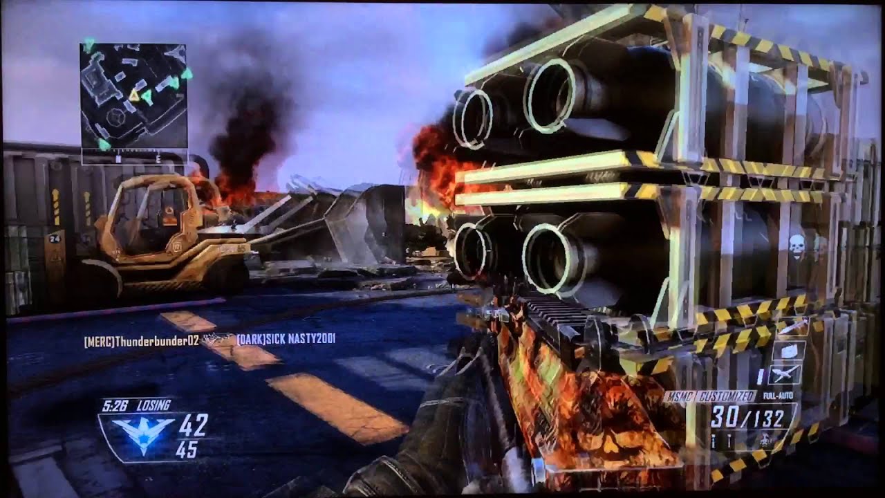 Call Of Duty Black Ops 2 Carrier Gameplay - YouTube