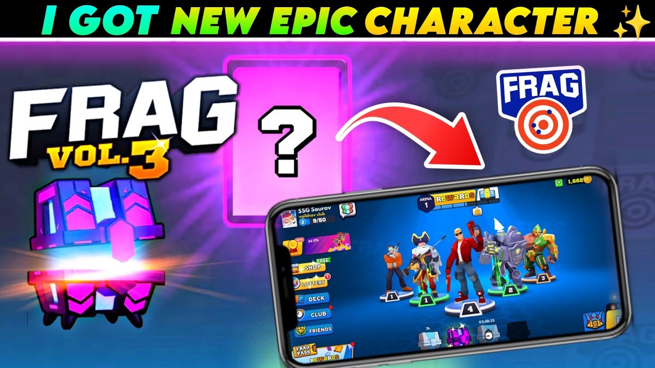 Frag Pro Shooter - I got a new epic character when I opened the chest 🧰 ...