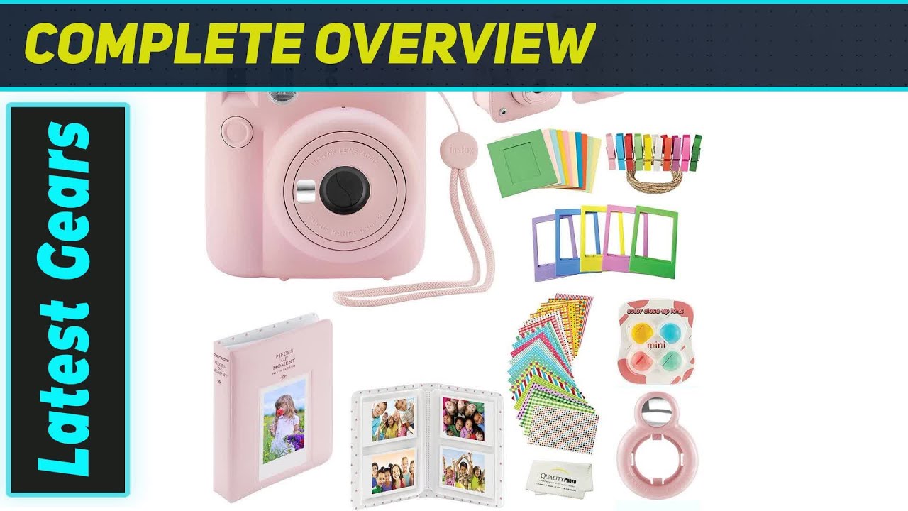 Fujifilm Instax Mini 12: BEST Instant Camera Kit?! - YouTube
