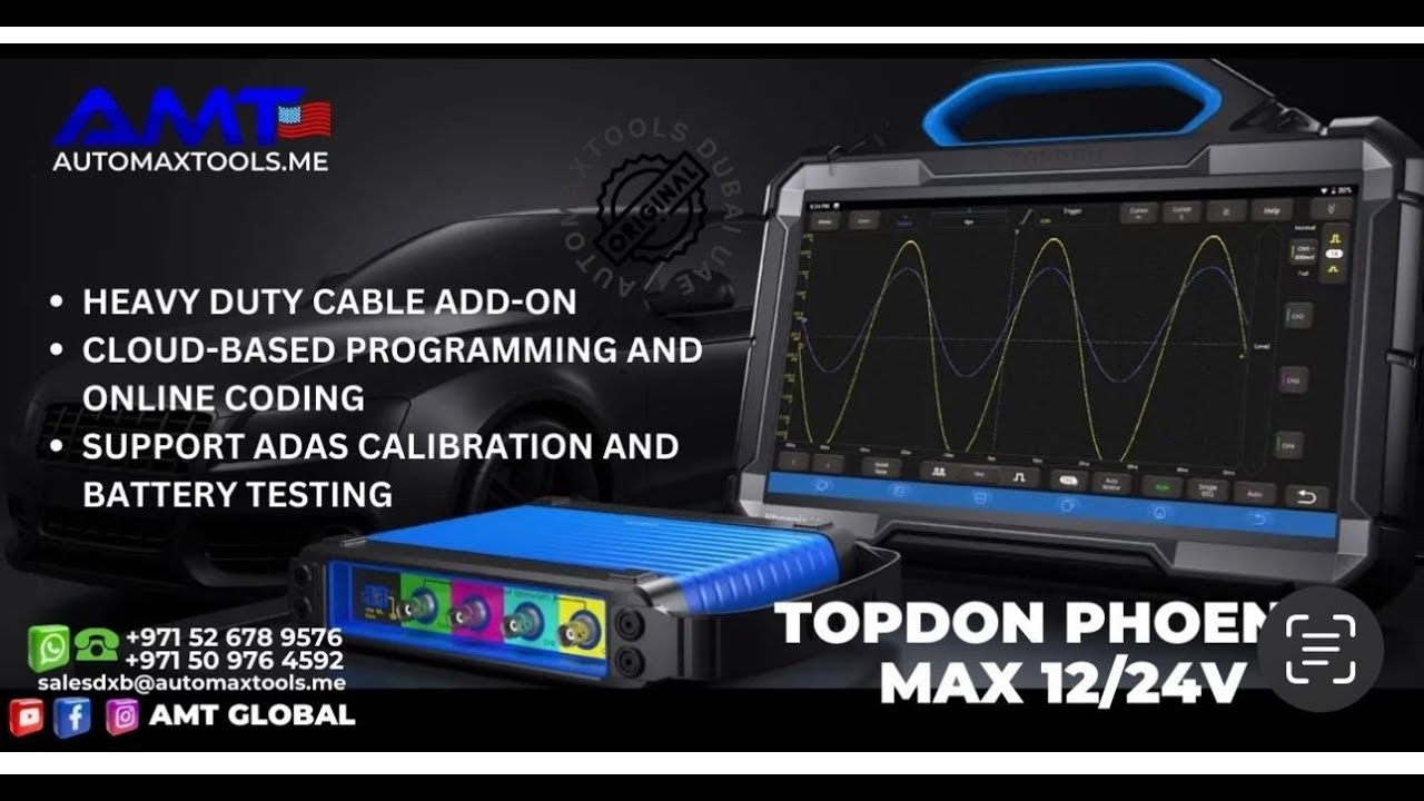 Topdon Phoenix Max: Topdon Phoenix Scope:Topdon T-Ninja Box#ULTIMATE ...