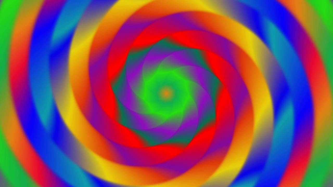 Club Visuals 714 - Hypnotic Colors Motion Video Loop - YouTube