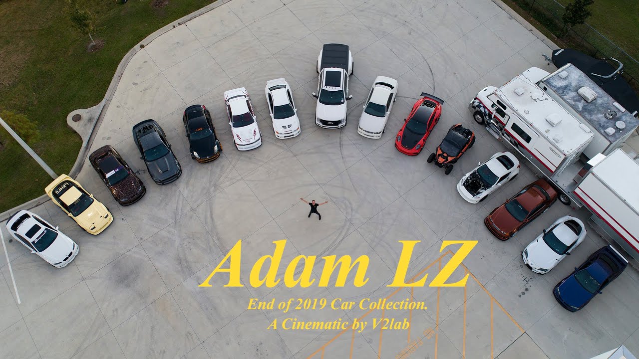 Adam LZ's 2019 Car Collection - V2lab Cinematic - YouTube