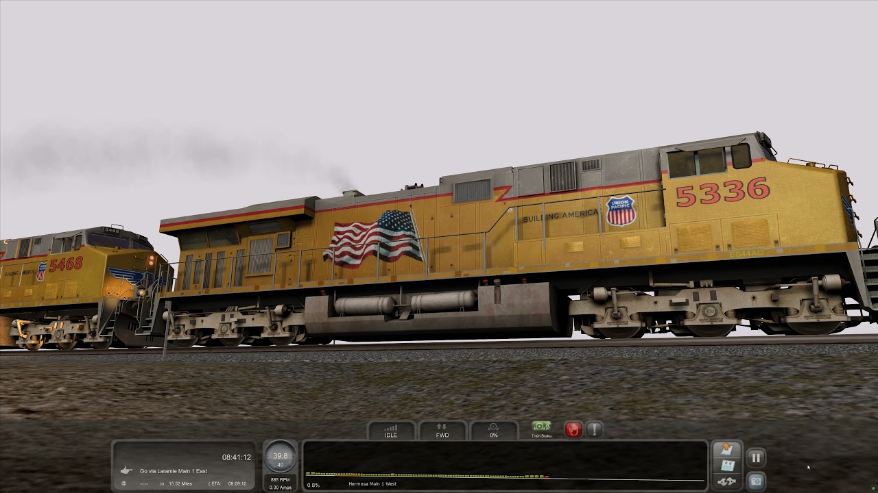 Train Simulator 2022 - [GE ES44AC] - UP 5336 Westbound - Part 5 - 4K ...