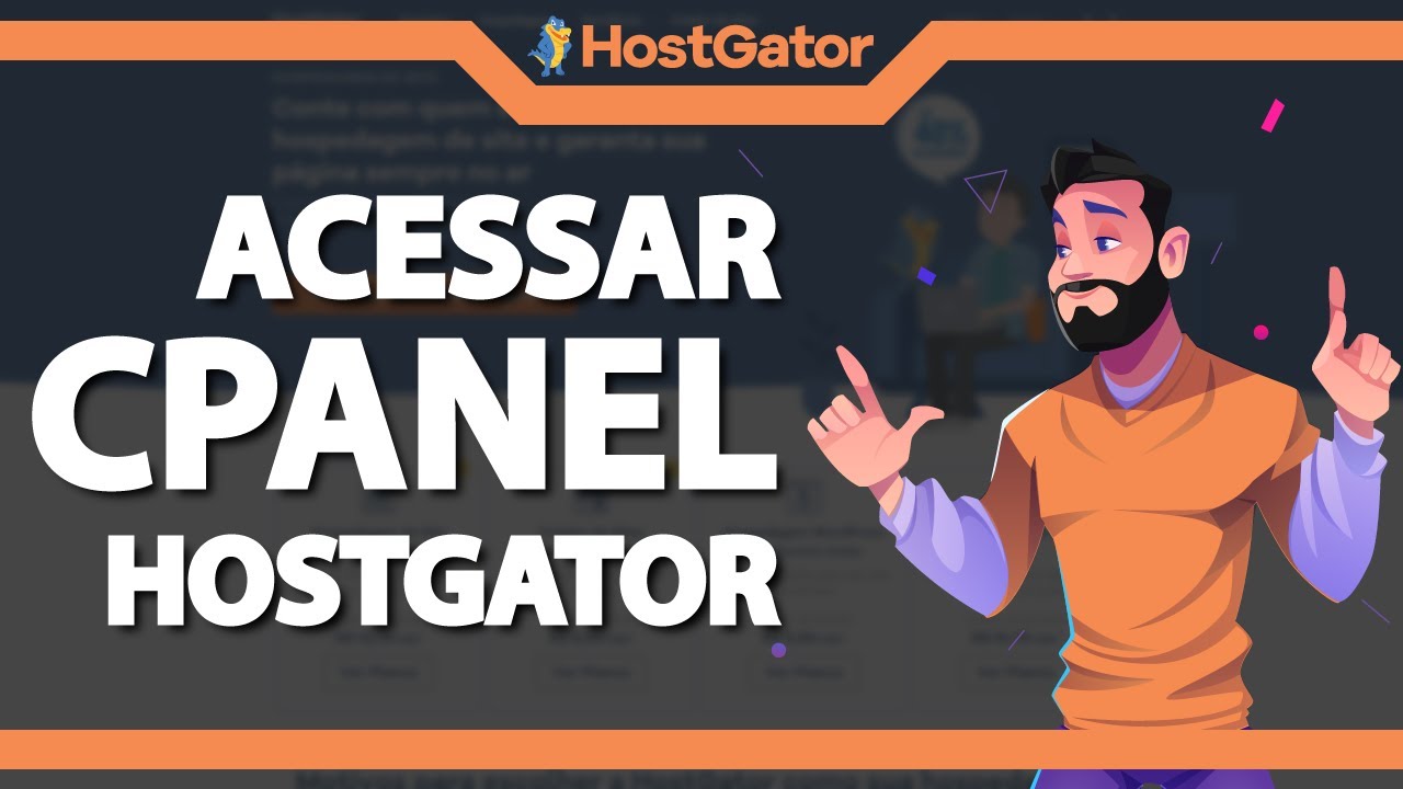 Como acessar o cPanel na Hostgator (Rápido e Fácil) - YouTube