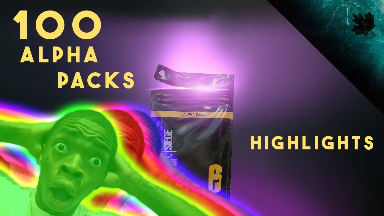 100 ALPHA PACKS OPENING!! - YouTube