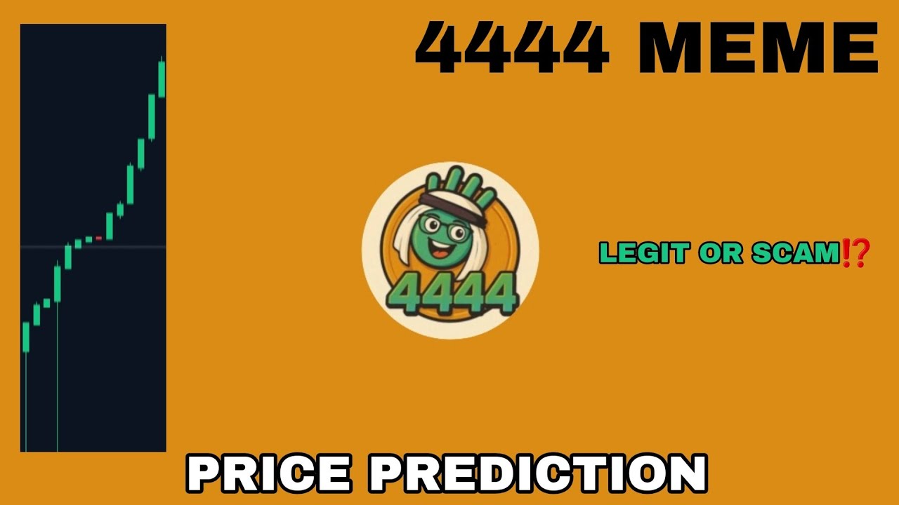 4444 TOKEN TO THE MOON‼️ 4444 MEME COIN ON BNB PRICE PREDICTION 1000X ...