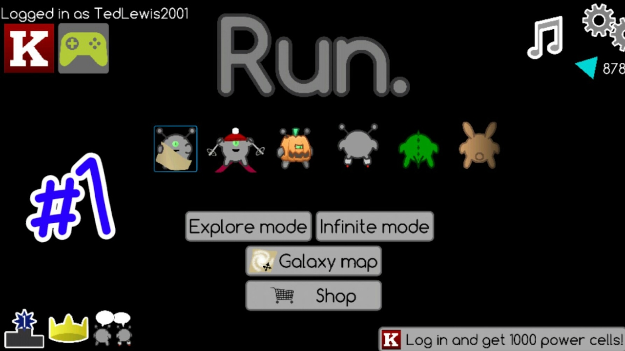 Run Kongregate Mobile [1] Let's Play - Galaxy Map - Jumping In Space ...