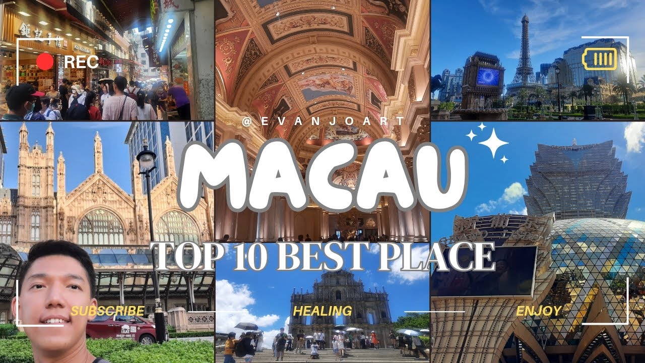 Top 10 Best Place to visit in Macau [4k Walk & Explore] by ...