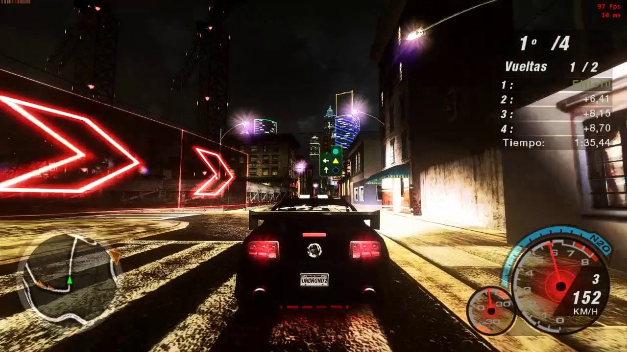 NFS Underground 2, Probando Graficos HD+Reshade(Mi Configuracion) - YouTube