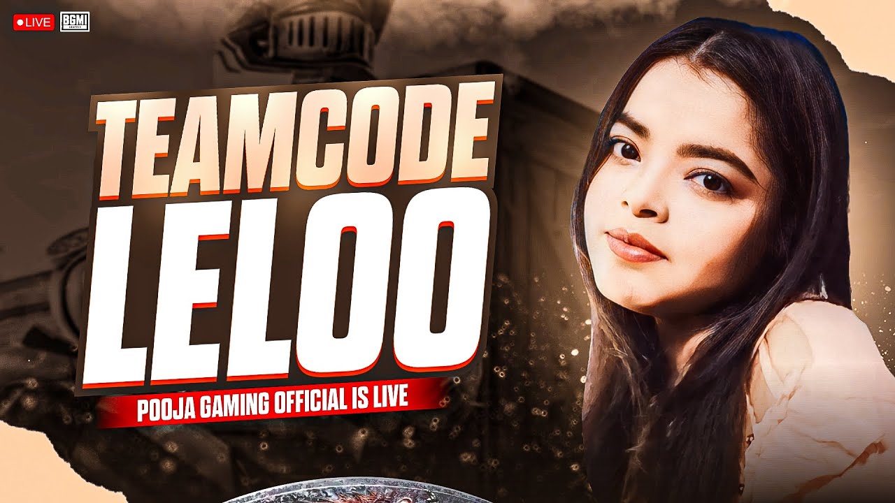 BGMI LIVE ️ GIRL GAMER 😍 | TEAMCODE LELOO | RP GIVEAWAY ️ #bgmilive # ...