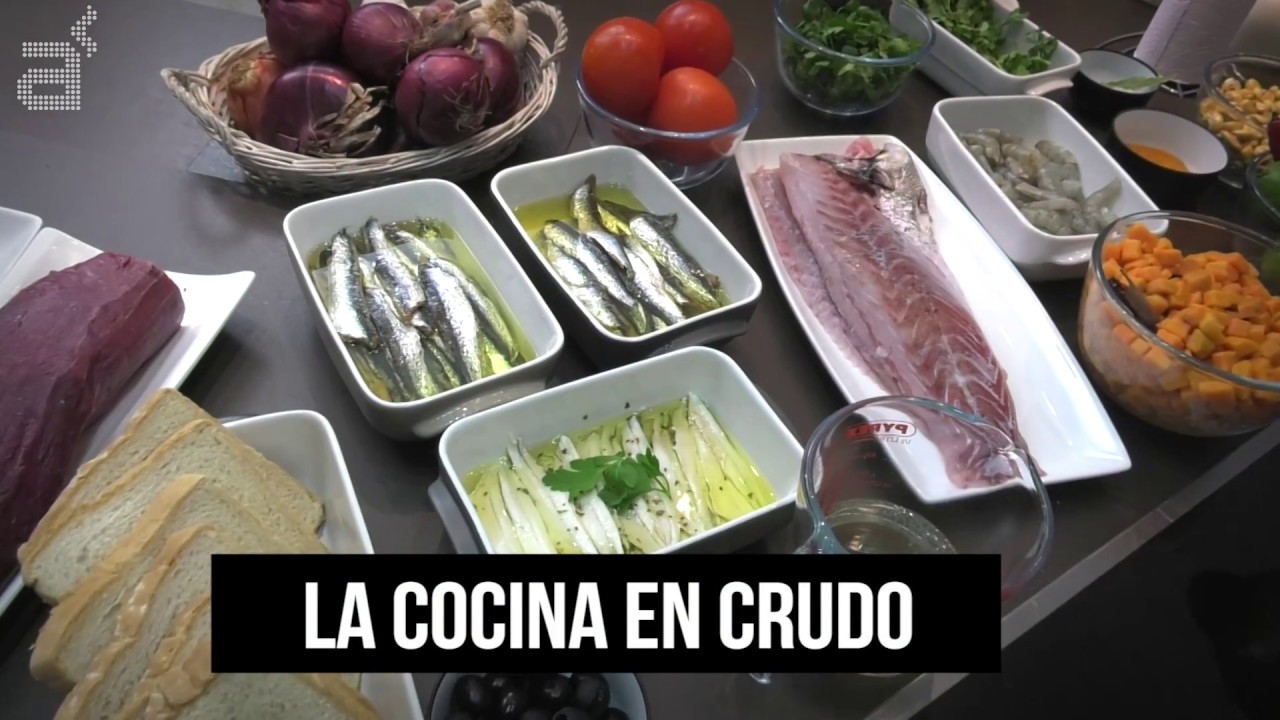 ¿Conoces la cocina en crudo? - YouTube