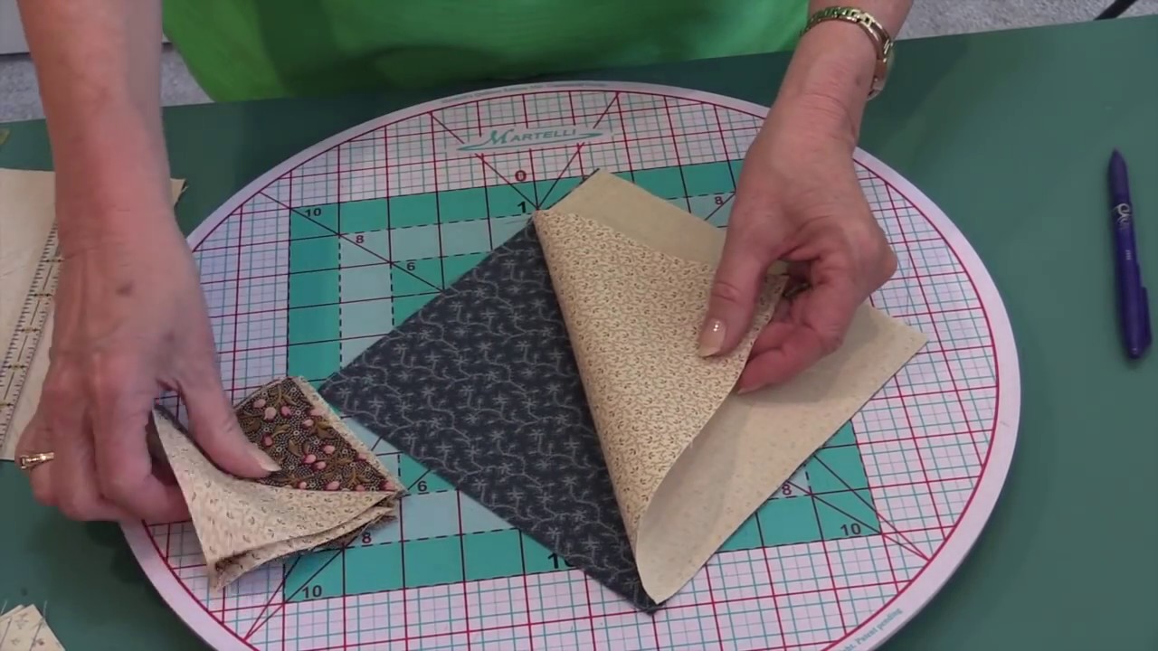 The Quilt Show: Easy Patchwork Math with Lynn Wilder - Half-Square ...