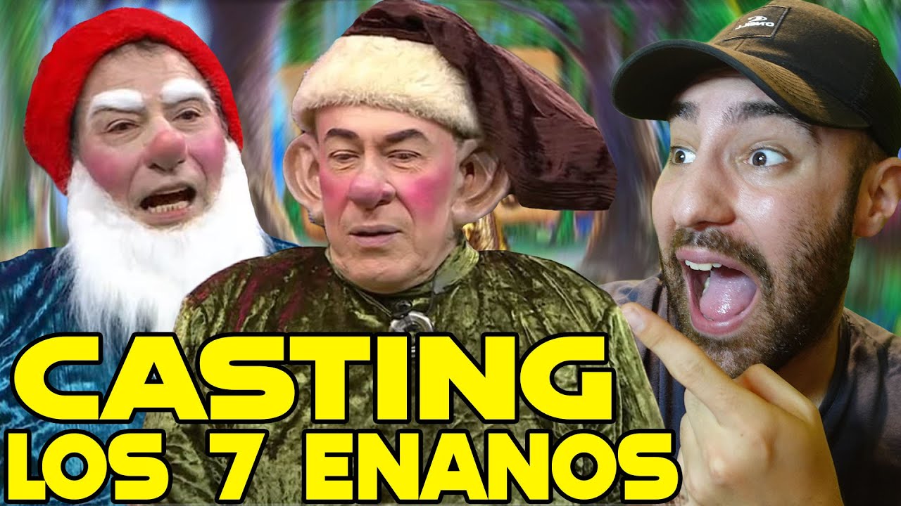 CASTING DE LOS 7 ENANOS!! - JB EN ATV ESPAÑOL REACCIONA - YouTube