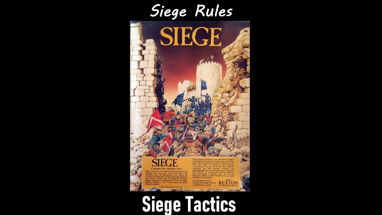 Siege Tutorial part 5 - Siege Tactics - YouTube