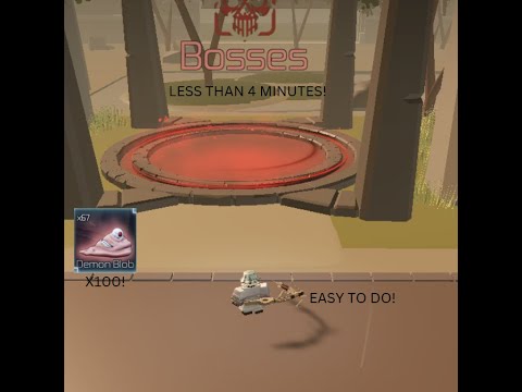 HOW TO EASILY FARM DEMON BLOBS FOR SUKUNA'S ITEMS(Jujustu Infinite ...