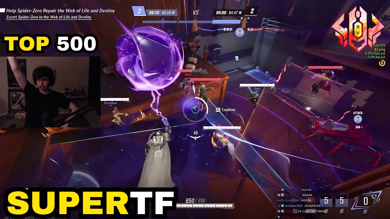 "HE DOES IT AGAIN!" SuperTF INSANE MAGNETO GAMEPLAY - MARVEL RIVALS ...