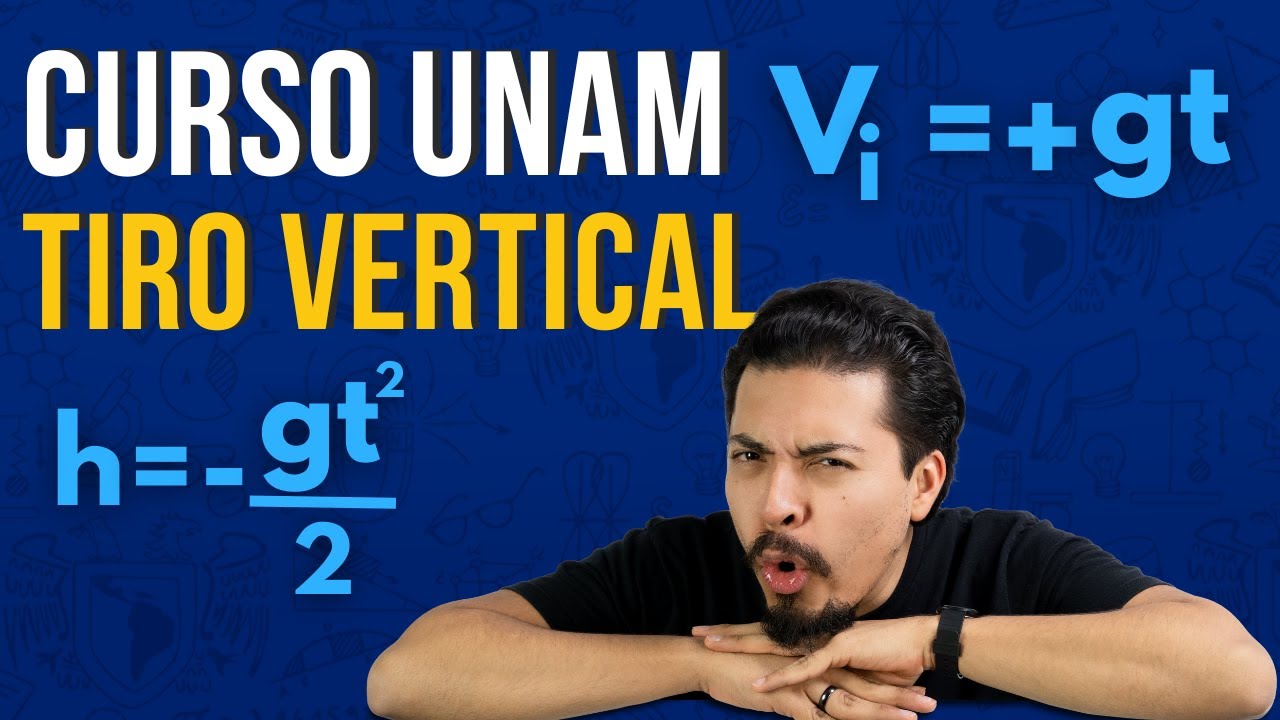 Curso UNAM 2024 Física: Tiro Vertical con Fórmulas y Ejercicios ...