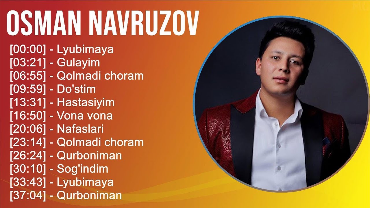Osman Navruzov 2025 MIX Top Hits - Lyubimaya, Gulayim, Qolmadi choram ...