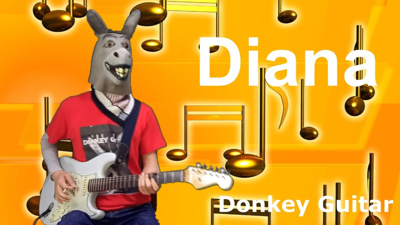 Diana (Paul Anka) 2 Guitar Instrumental Cover by Donkey Guitar - YouTube