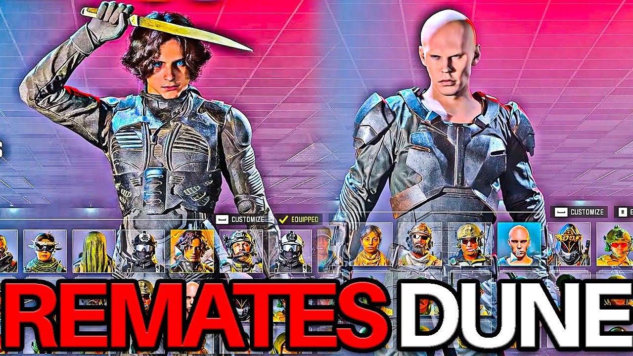 REMATES de los BUNDLES DE DUNE y CAMUFLAJE ANIMADO del EVENTO - YouTube
