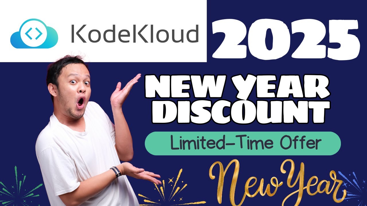 KodeKloud 2025 New Year Discount 🤩 Get the Best DevOps Courses🔥 100 ...