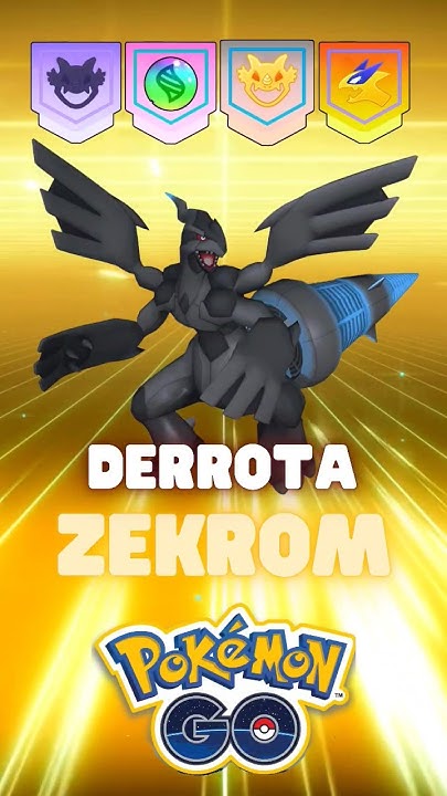 Como derrotar a Zekrom en Incursiones Legendarias en Pokemon Go - YouTube