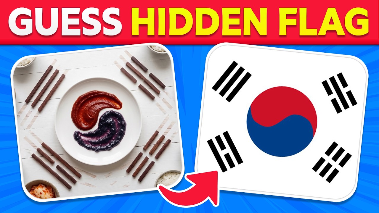 Guess The Hidden Flag BY ILLUSION🏳️‍🌈🔍🌀 | ILLUSION TEST | 🧠🌎 Geography ...